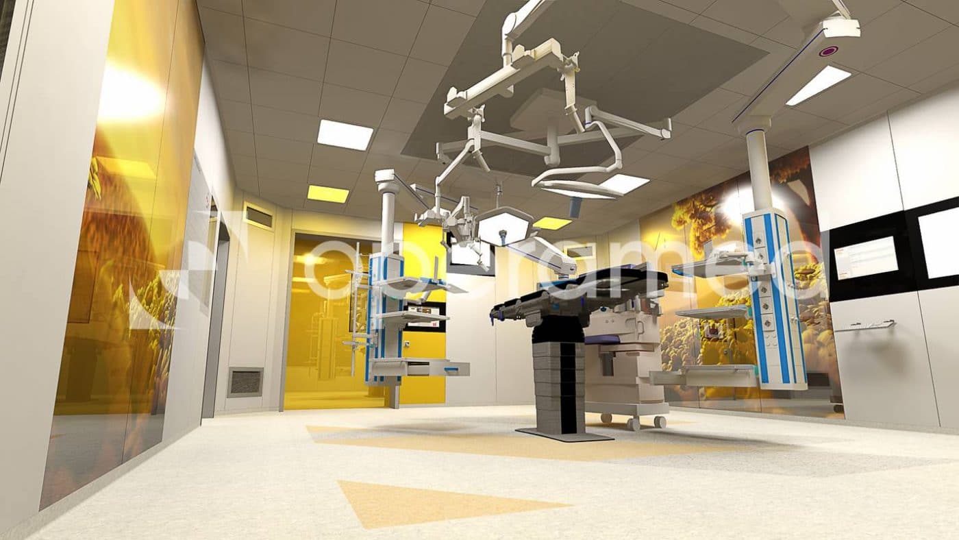 Operamed win the contract for the construction of critical areas of the ...